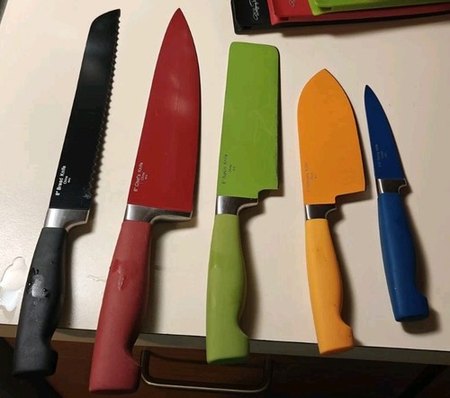 Wolfgang Puck "Live-Love-Eat" Bistro 10 Piece Nonstick Cutlery Knife ...