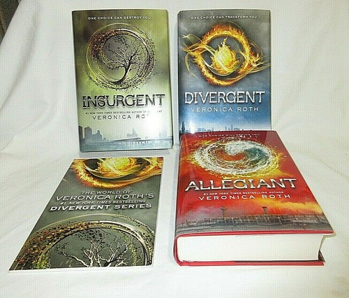 The Divergent Series Box Set 3 Books w/ Bonus Book Veronica Roth | eBay