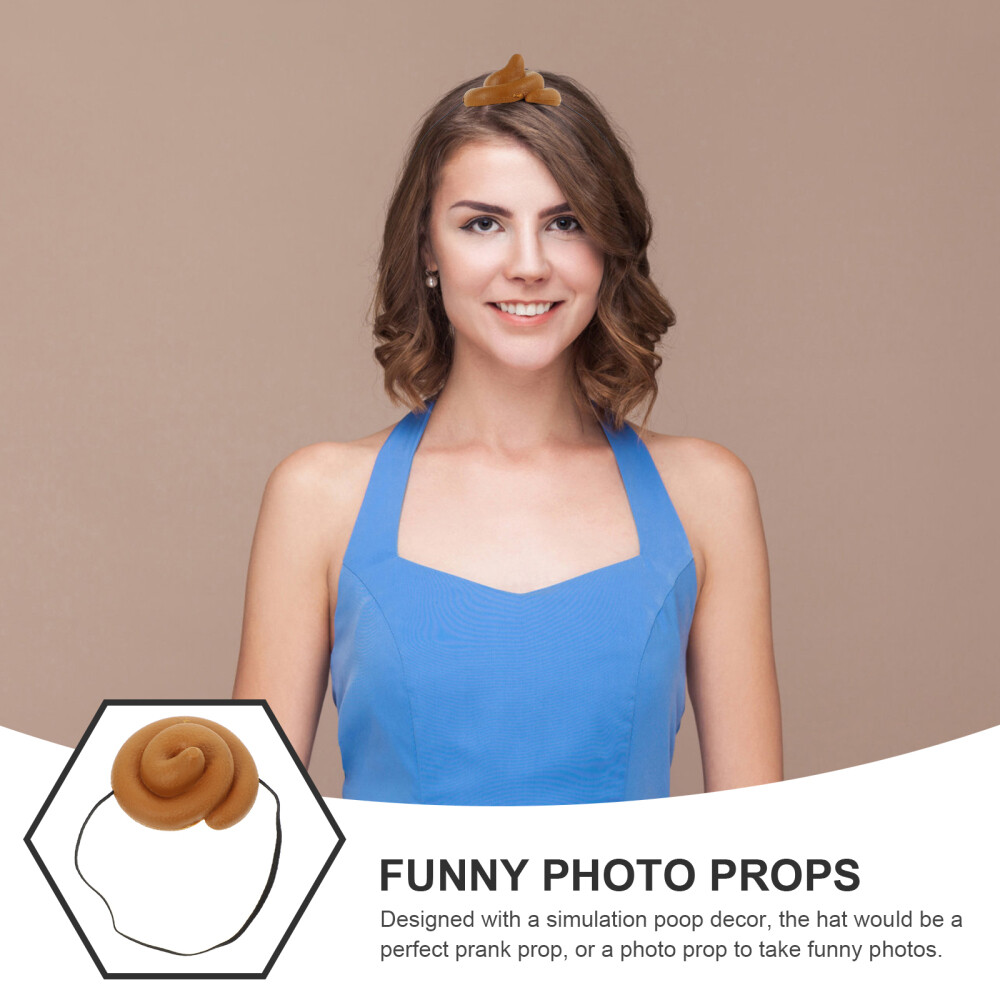 3 Pcs Pvc Beanie Child Men and Women Poop Hat Prank Prop Novelty | eBay