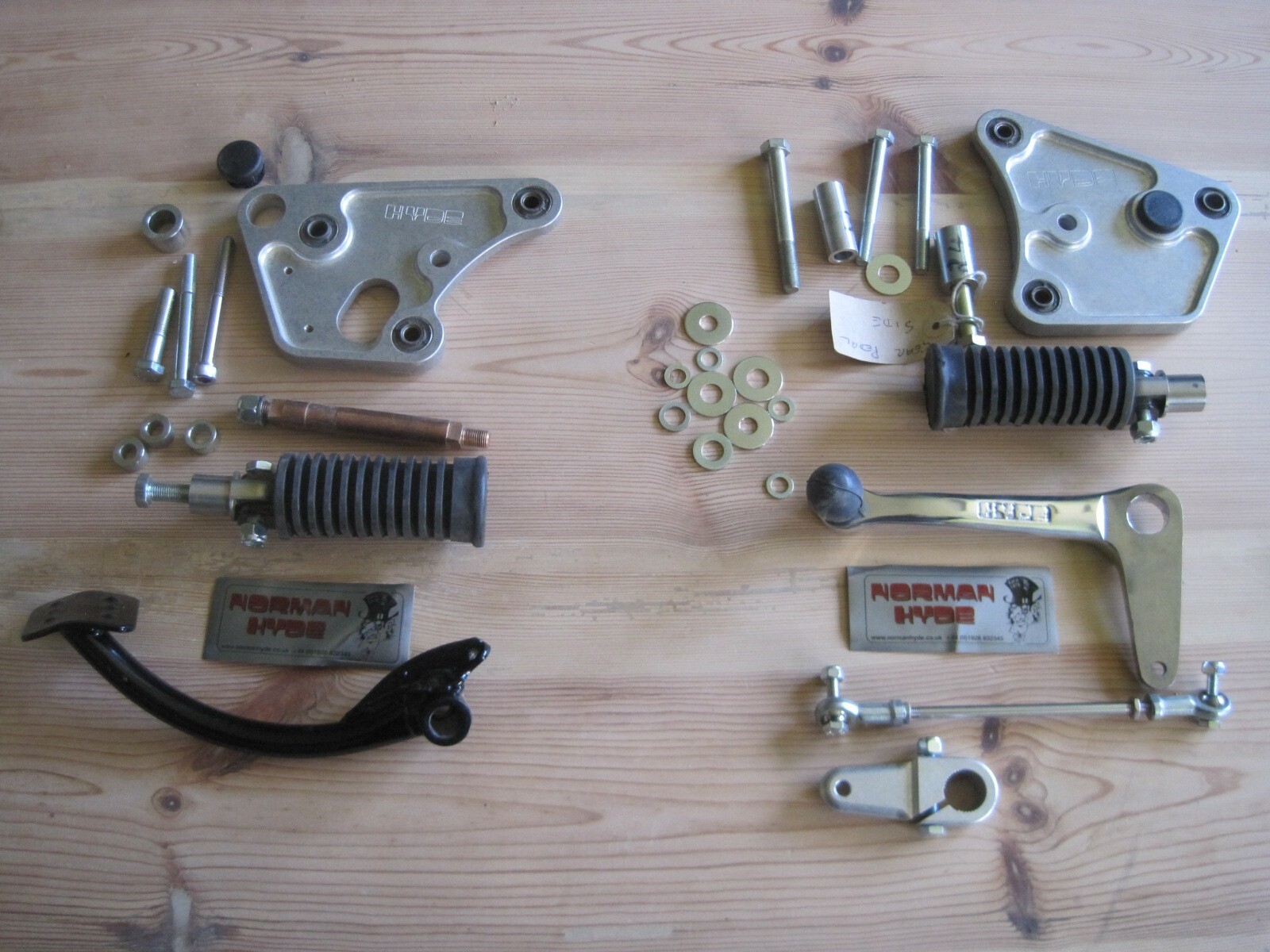 Triumph T 160 Trident NORMAN HYDE rear set footrest NOS !!! | eBay