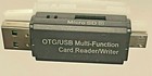 OTC Multi Function USB Card Reader Writer 2 slots: SD/MMC Micro SD/T ...