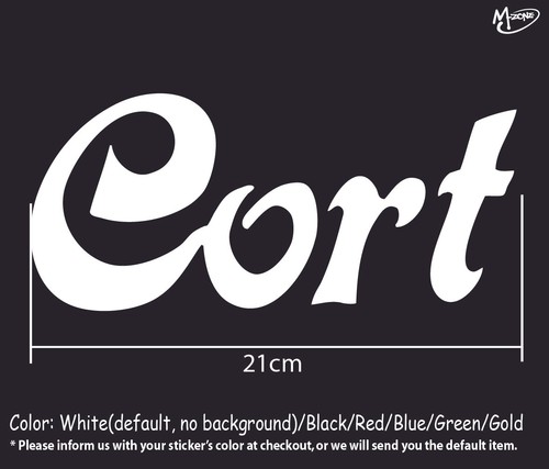 CORT Stickers Decals Wall 21cm Reflective Guitar Business Signs Best ...