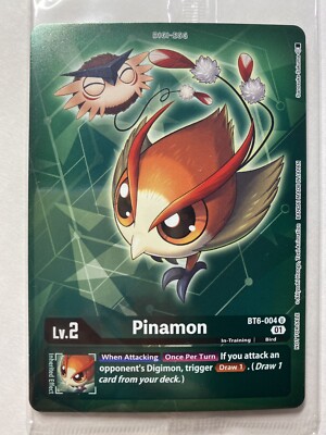 Pinamon Box Topper Promo Sealed BT6-004 Digimon TCG | eBay