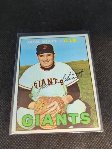 1967 TOPPS JACK HIATT SAN FRANCISCO GIANTS #368 | eBay