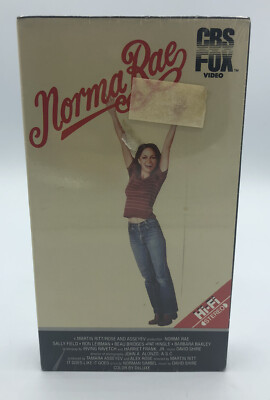 Norma Rae - Factory Sealed VHS CBS FOX Sally Field RARE | eBay