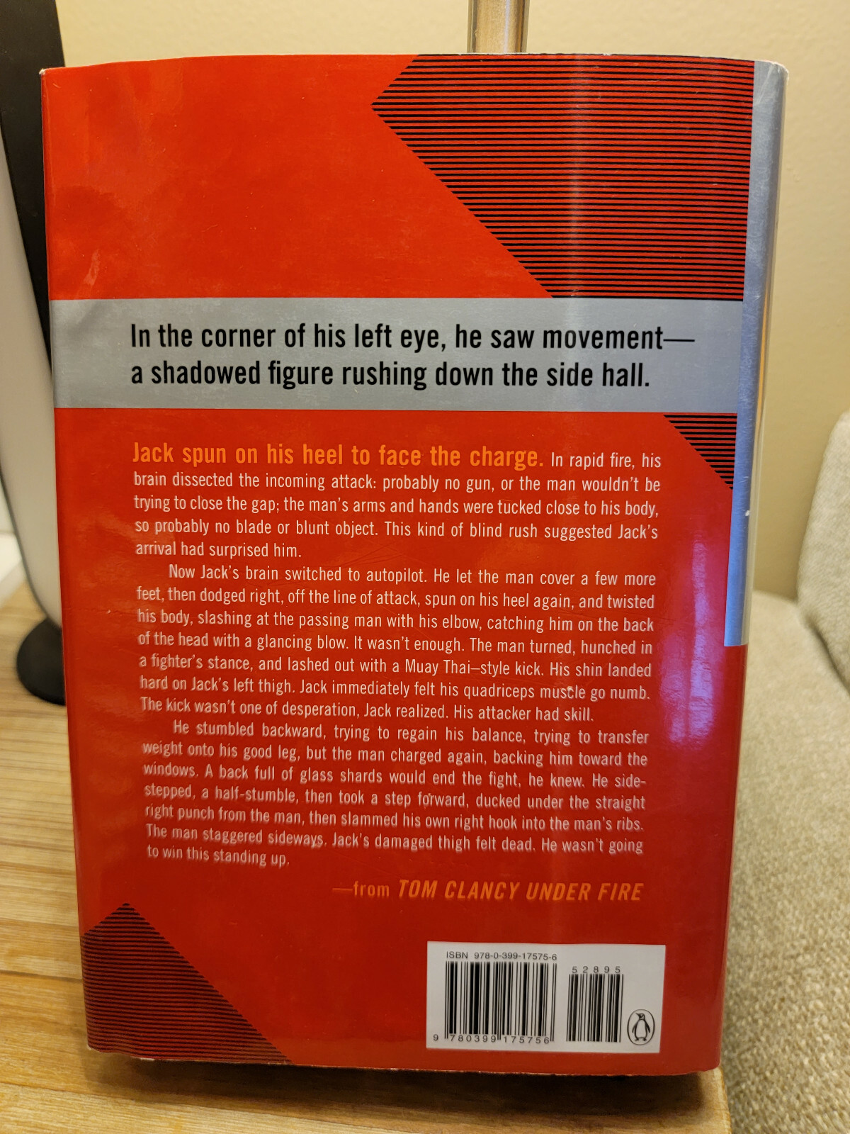 Tom Clancy's: Under Fire (Ryanverse #21) by Grant Blackwood 1st & 1st ...