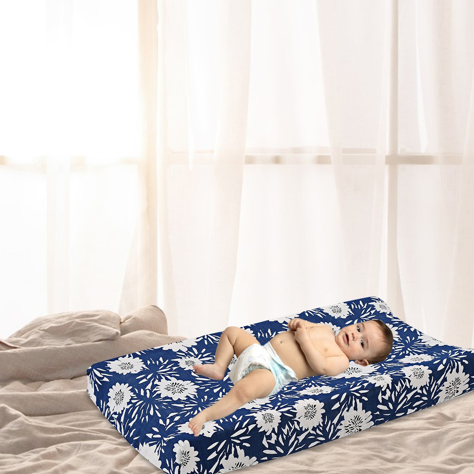 Changing Pad Cover Cotton Soft Breathable Changing Table Cover | eBay