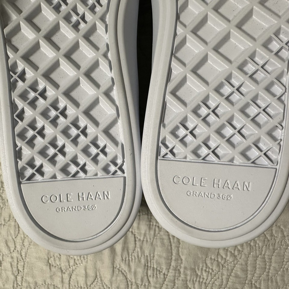 Cole Haan NWOB Grand 360 Women’s Casual Sneaker In Gray/Silver Sz.9.5B ...