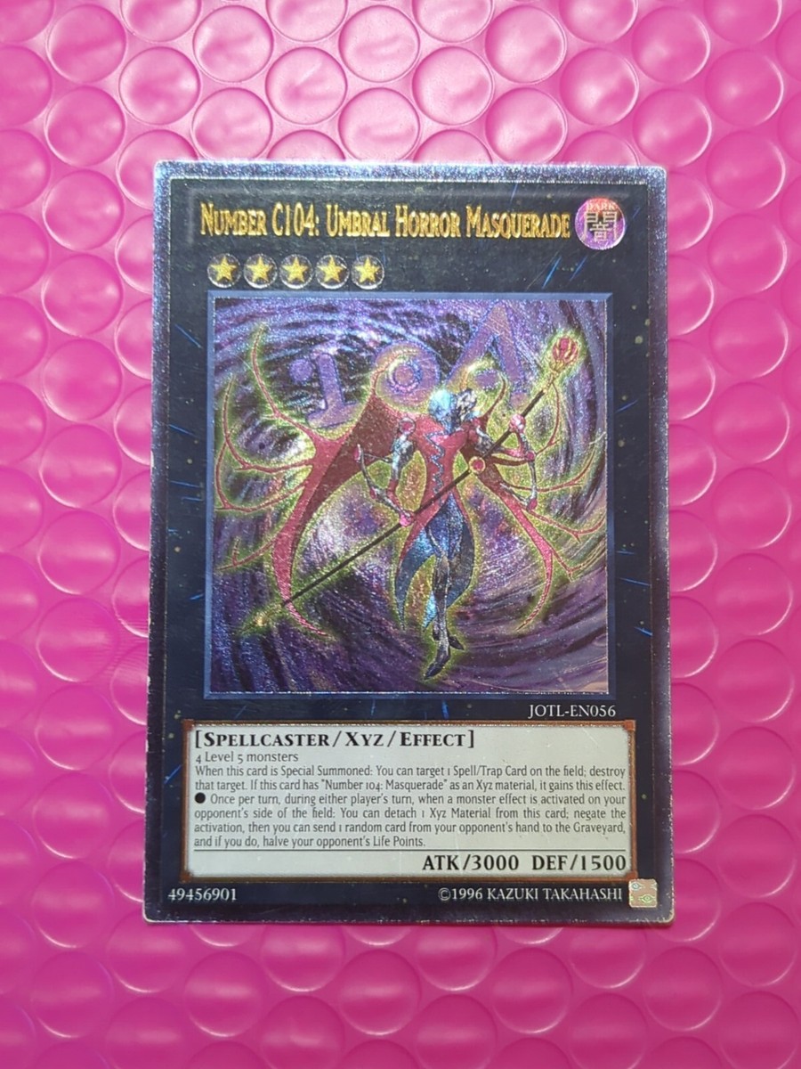 Yugioh Number C104 Number C104: Umbral Horror Masquerade (UTR)
