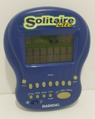 Electronic Handheld Game - Radica Solitaire Lite 1997 | eBay