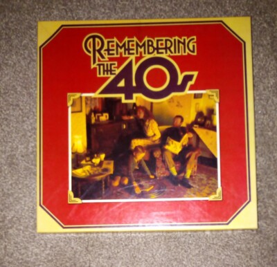 Remembering the 40s Forties Box Set 12" LP Vinyl record readers digest ...