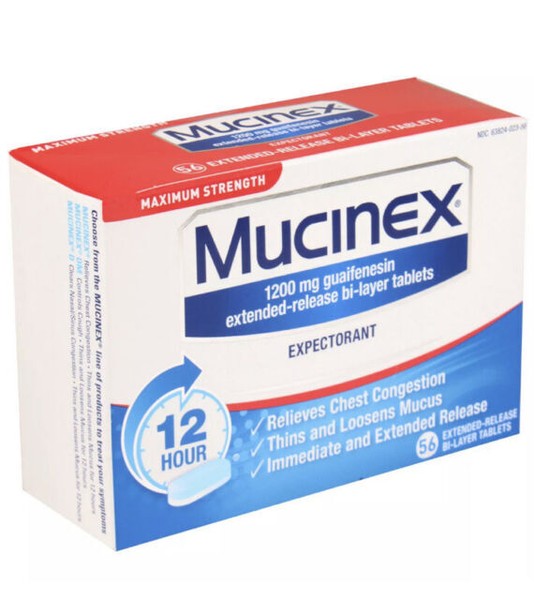 Mucinex Tablets 1200mg Maximum Strength - 14 Tablets for sale online | eBay