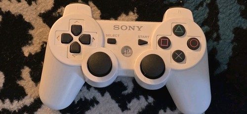 Sony PlayStation 3 (PS3) White DualShock 3 Wireless Controller #S3 | eBay