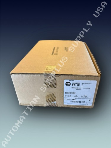 New Allen Bradley 2711P-RN6 /B PanelView Plus DH/RIO/DH-485 Comm Module ...