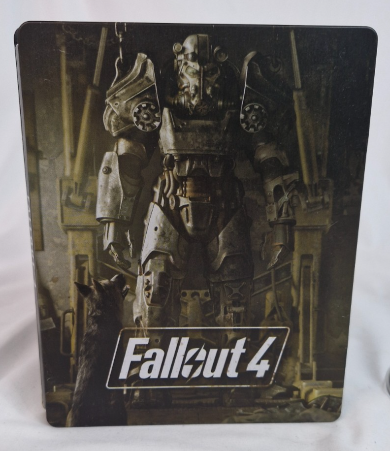 Fallout 4 Steelbook Case & Postcards Merchandise PlayStation 4 (PS4 ...