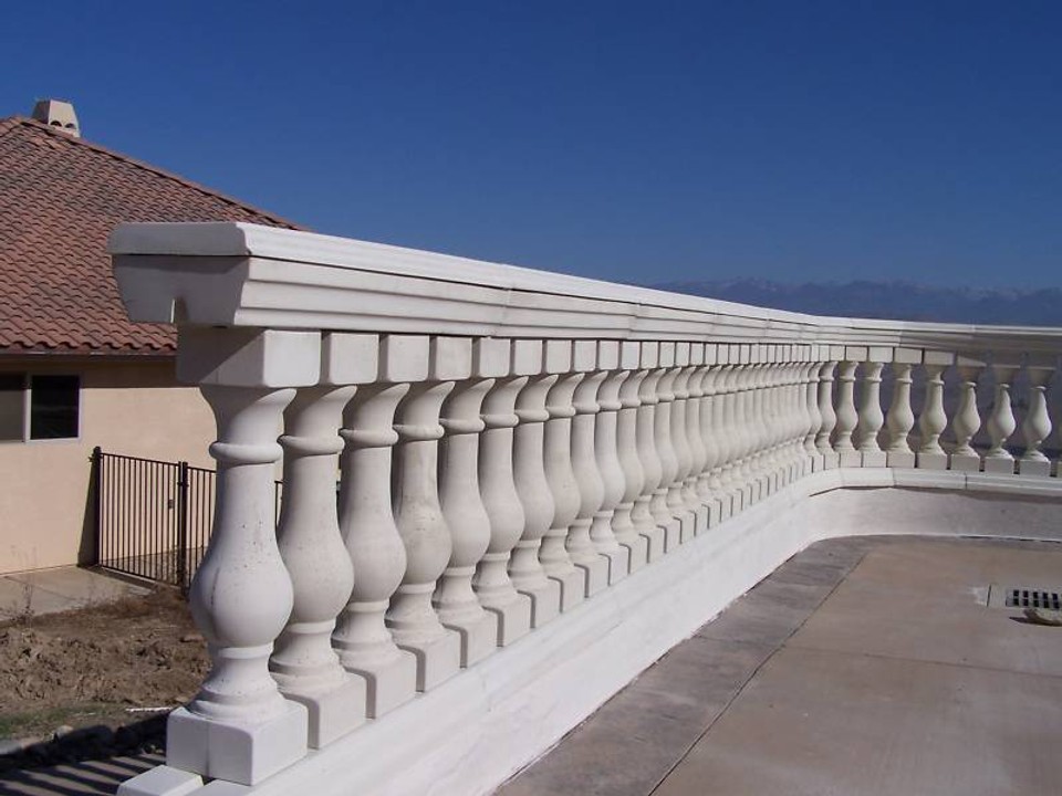 Concrete Baluster Railing 13 Piece Mold Set | eBay