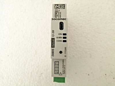 SOCOMEC DIRIS Digiware U-30 Voltage Measurement Module Reference: 4829 ...