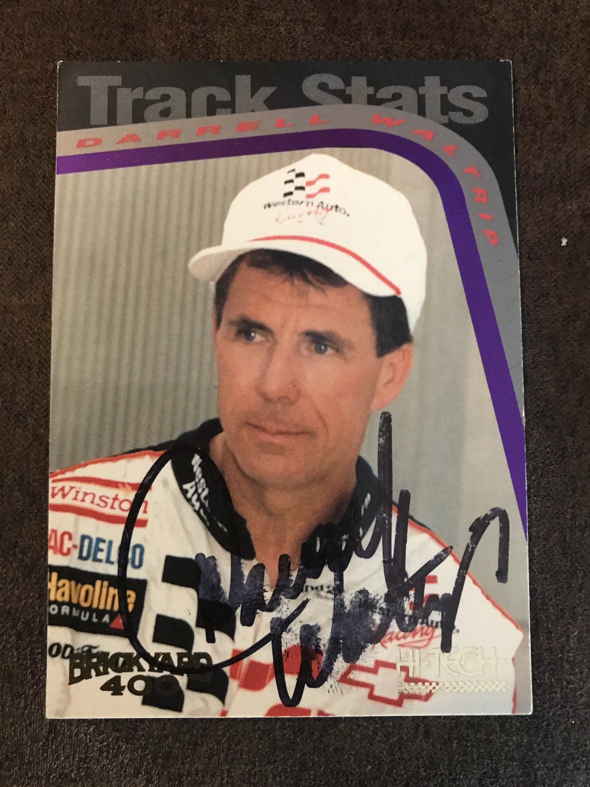 Signed Darrell Waltrip Nascar Trading Card Autographed | eBay