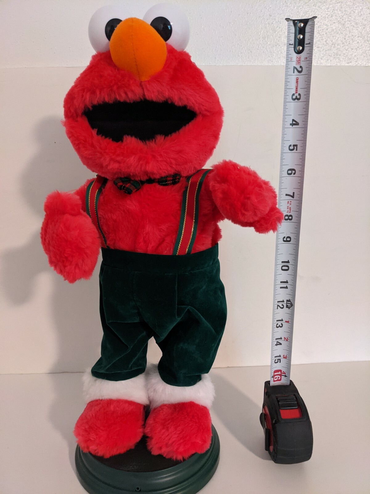 RARE ELMO SESAME STREET TELCO MOTIONETTE ANIMATED CHRISTMAS DISPLAY ...