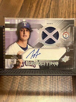 NICK REGILIO 2004 SPX SPXCITING ROOKIES DUAL AUTOGRAPH AUTO JERSEY ...