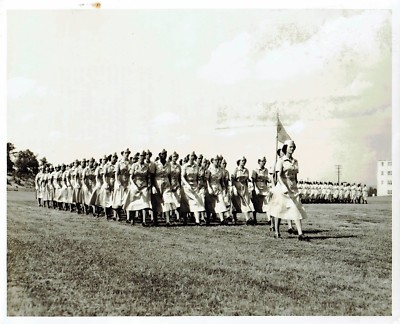 VINTAGE 1956 PHOTO + COMPANY B, WAC BATTALION FORT McCLELLAN, ALABAMA ...