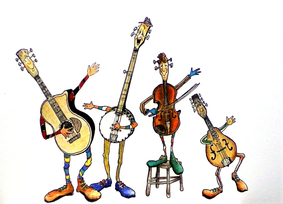 Bluegrass Instruments Art