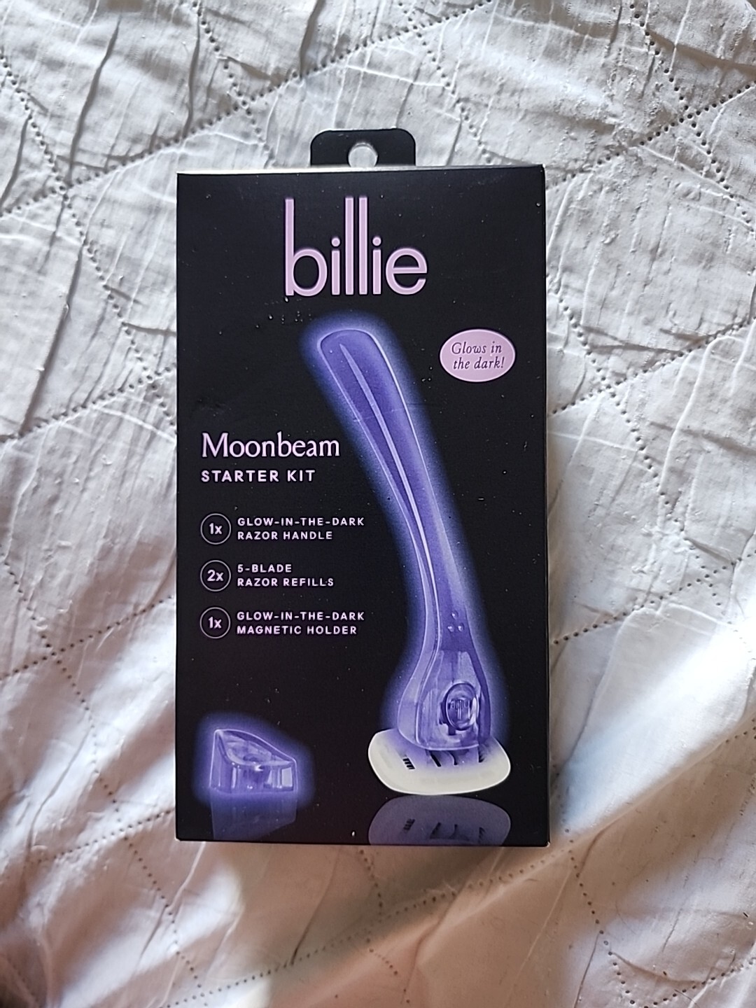 Billie Women’s Razor Kit - 1 Handle + 2 x 5-Blade Refills + Magnetic ...