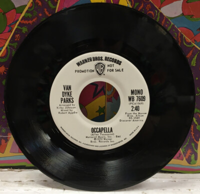 Van Dyke Parks Occapella Promo 7” Single WB7609 | eBay