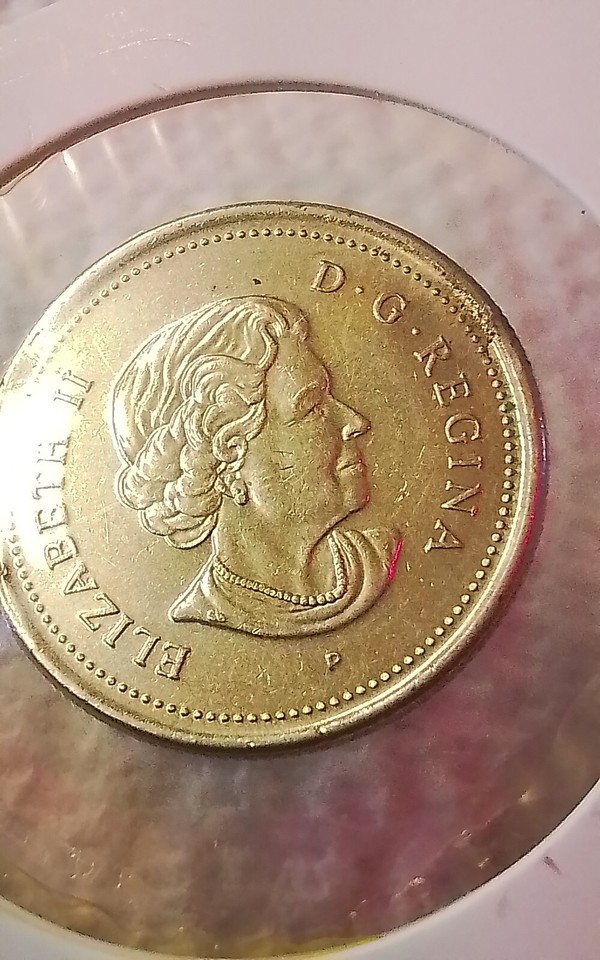 2006 P series Small Tip 6 Mistake 25 Cents Canadian 001188 | eBay