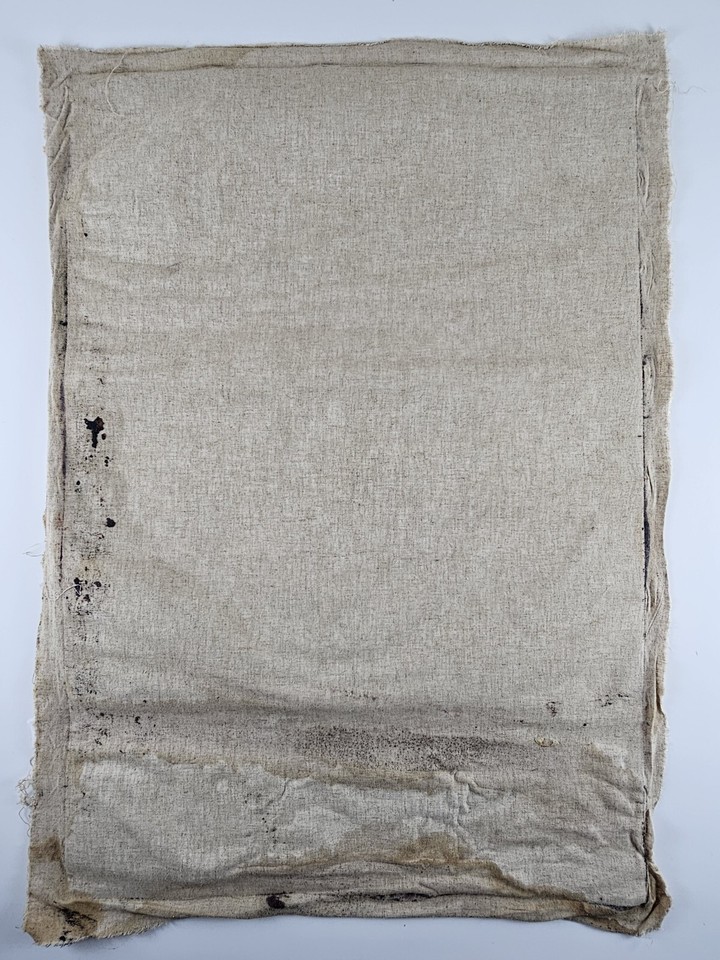 ART - Antique Original Illegibly Signed Oil Painting 38x27 Fine Tibetan ...