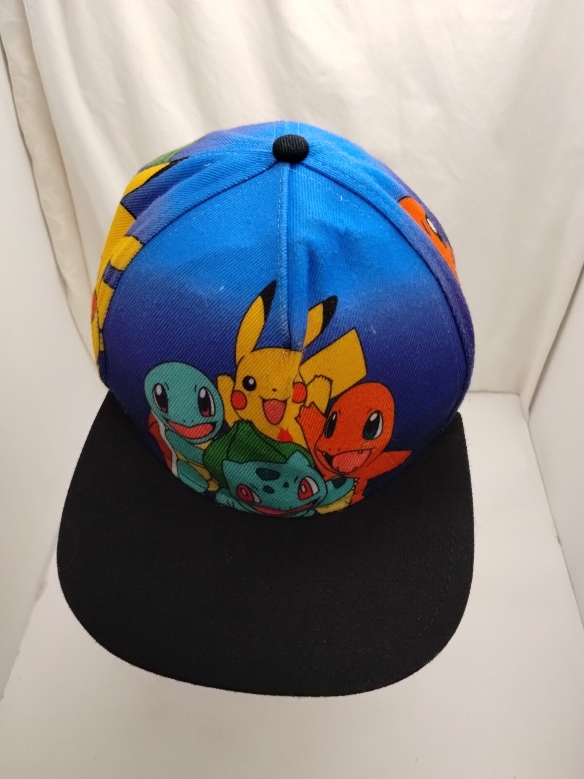 Pokemon Pikachu Squirtle Baseball Cap Snap back Hat … - Gem