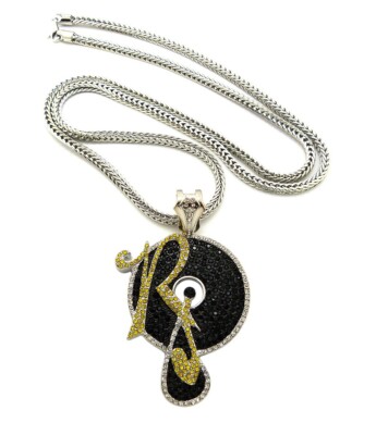 JAY-Z, KANYE " ROCAFELLA RECORDS " PENDANT & 30" 4mm FRANCO CHAIN | eBay