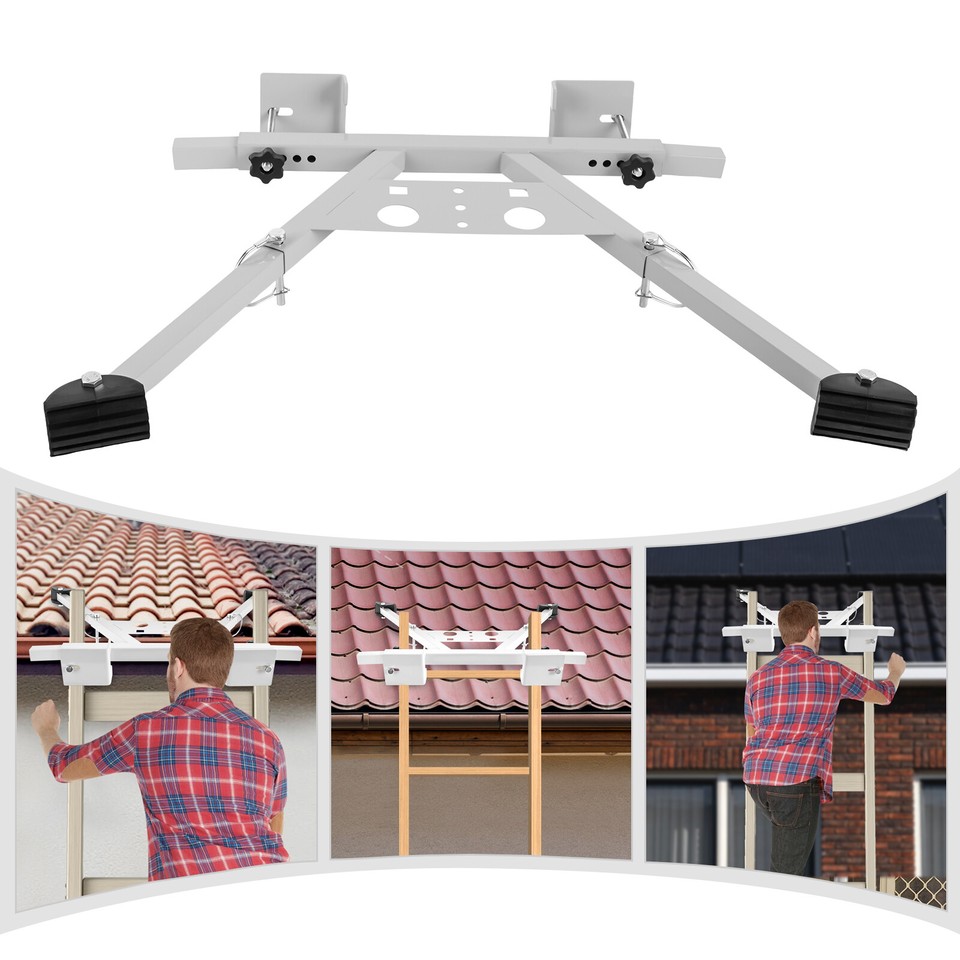 Ladder Stabilizer Standoff Wing Extension Adjustable Wall Ladder ...