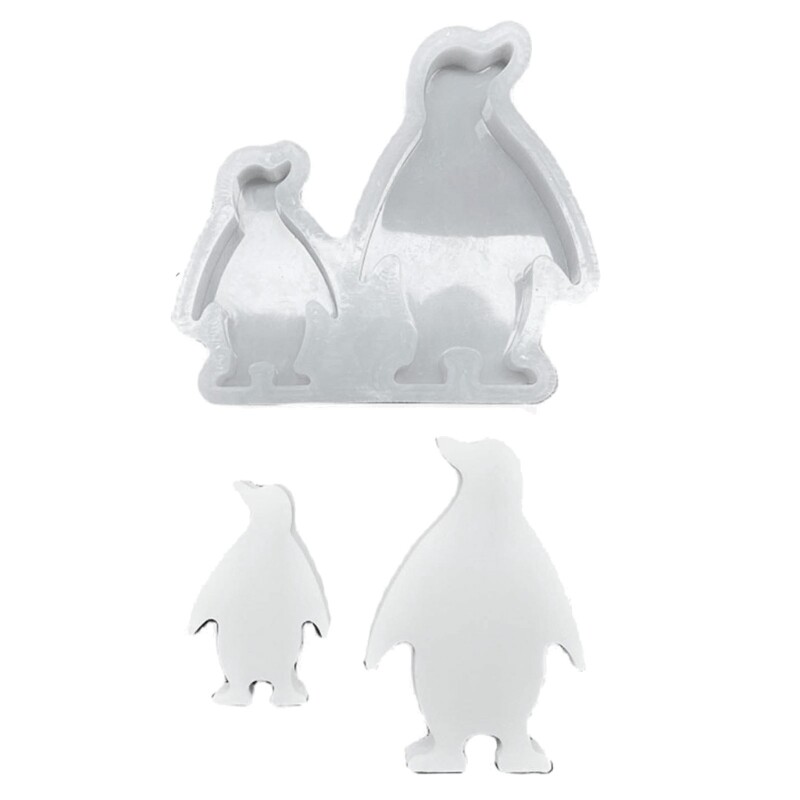 Penguins Holder Mold Bear Resin Mold for DIY Tealight Holder Decor | eBay
