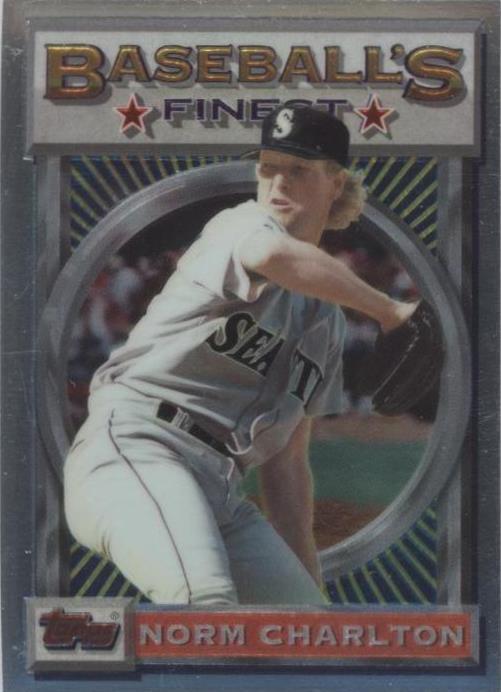 1993 Topps Finest - Baseball's Finest Norm Charlton #178 for sale ...