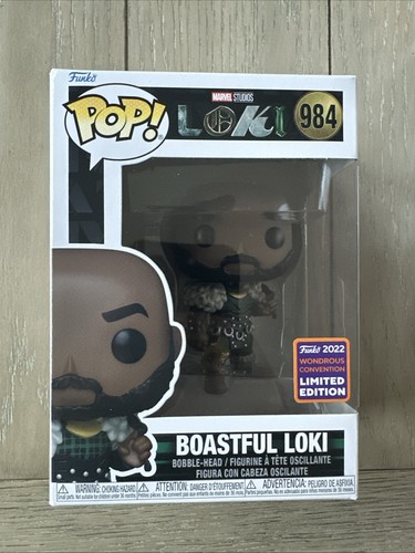 Boastful Loki Wondrous Convention Funko Pop Marvel #984 | eBay
