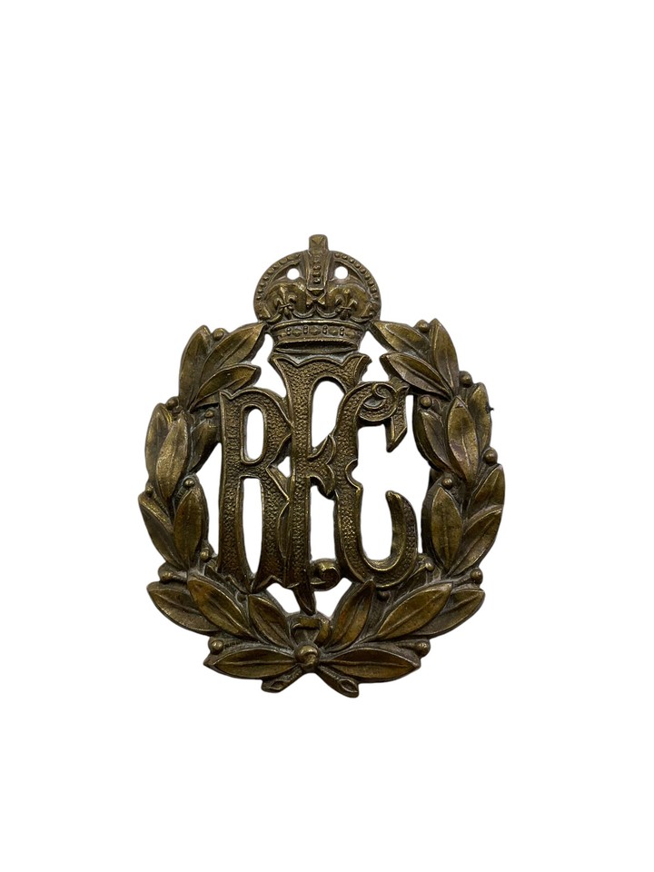 WW1 Canadian Royal Flying Corps RFC Other Ranks Cap Badge Roden Bros ...