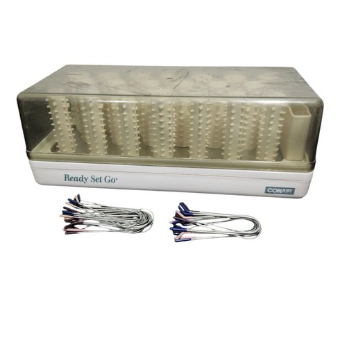 Conair Ready Set Go 20 Heated Hot Rollers Hair Curlers Set HS5B With ...