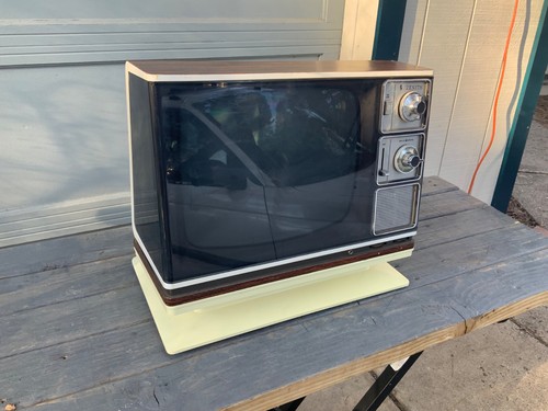 1976 Vintage Zenith Solid State TV Fully Working Retro | eBay