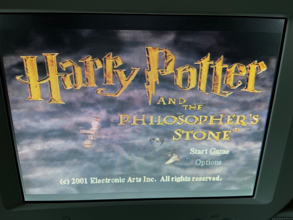 Harry Potter & the philosophers stone game ps1 sony playstation disc ...