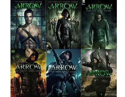 Arrow: Complete Series Seasons 1-6 DVD NEW | eBay