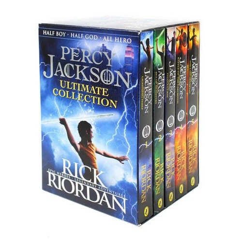 Percy Jackson Collection 5 Books Box Set by Rick Riordan NEW ...