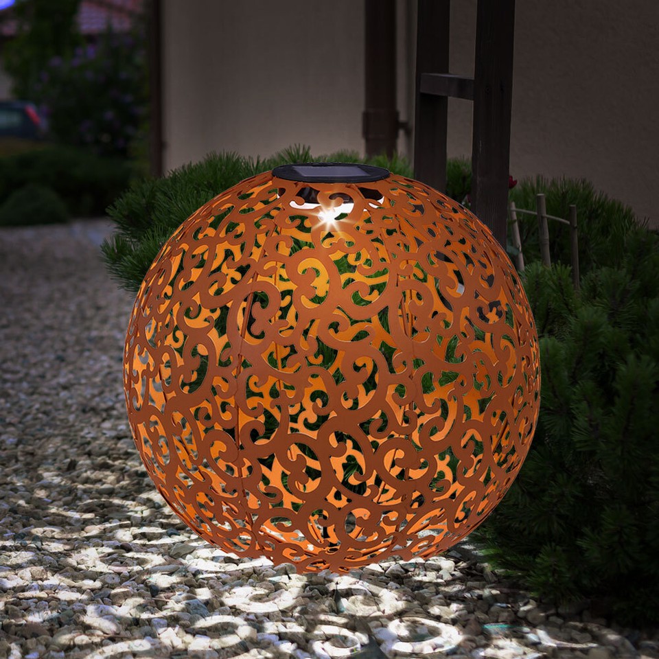 LED Solare Plug-In Luci Arredamento Stanzungen Sfera Lampada Esterni ...