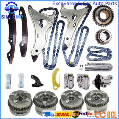M276 Engine Camshaft Adjuster Timing Chain Kit fits Benz W212 A207 W221 ...