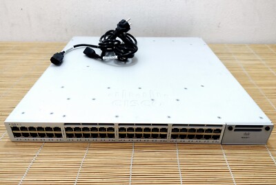 Cisco Meraki MS390-48UX-HW MS390 48 port 12mGig 36m2.5G L3 UPOE 2x PWR ...