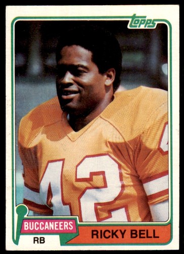 1981 *TOPPS RICKY BELL TAMPA BAY BUCCANEERS #456 | eBay