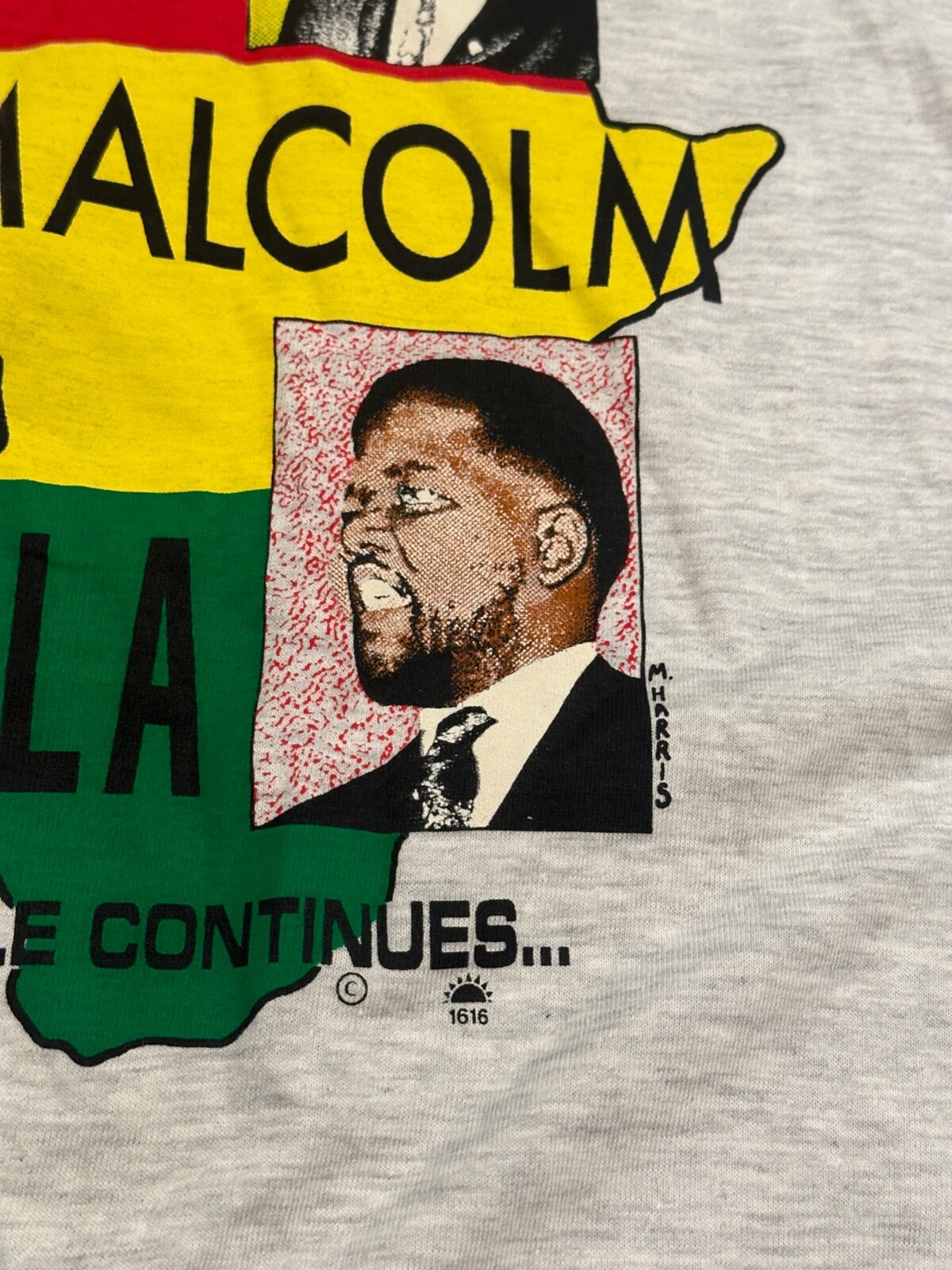 Vintage Malcolm X Martin Luther King Nelson Mandela S… - Gem