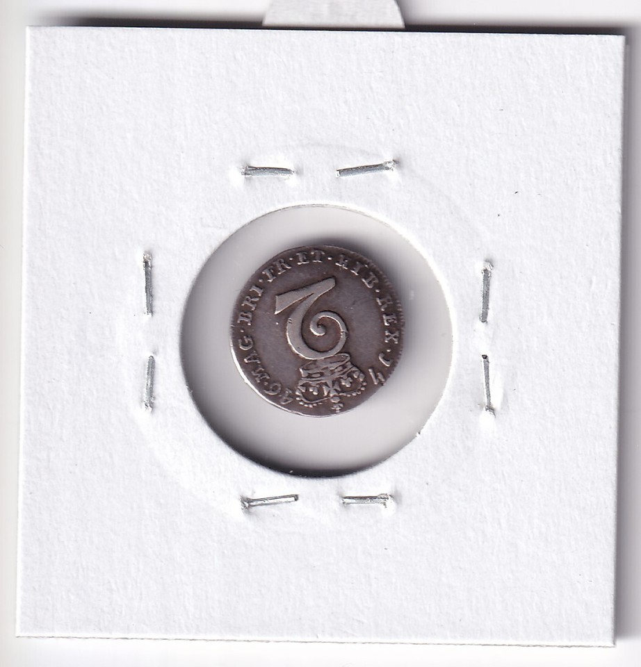 GREAT BRITAIN: 1746 GEORGE II MAUNDY TWOPENCE SILVER COIN | eBay