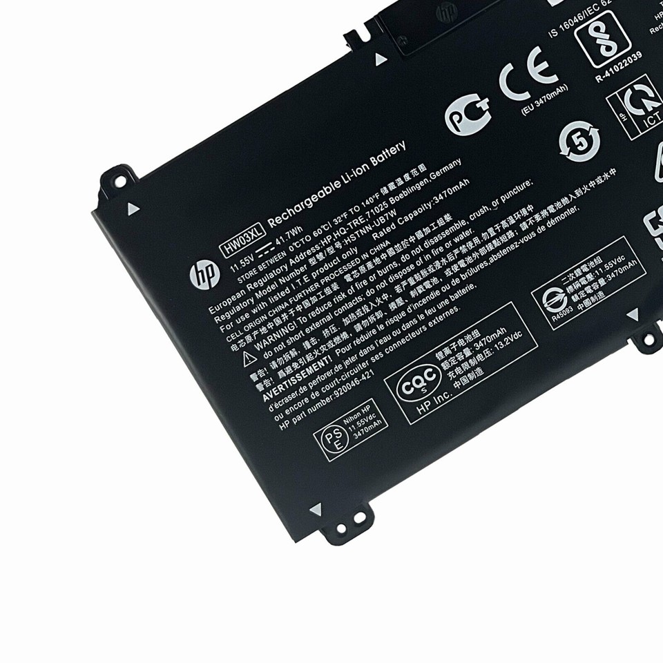OEM HW03XL Battery For HP Pavilion 15-EG 15-EH HSTNN-IB9O HSTNN-IB90 ...