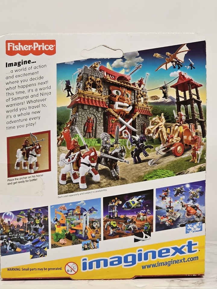 NEW Fisher Price Imaginext Red Archer and Horse RETIRED AND ...